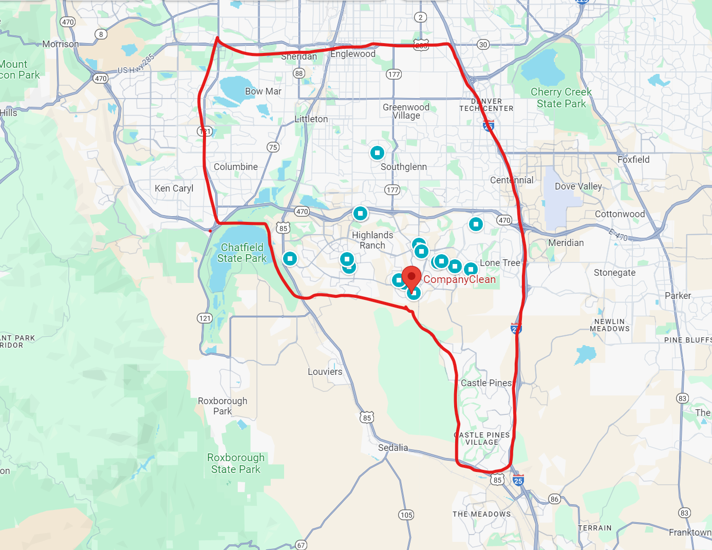 Service Areas - CompanyClean